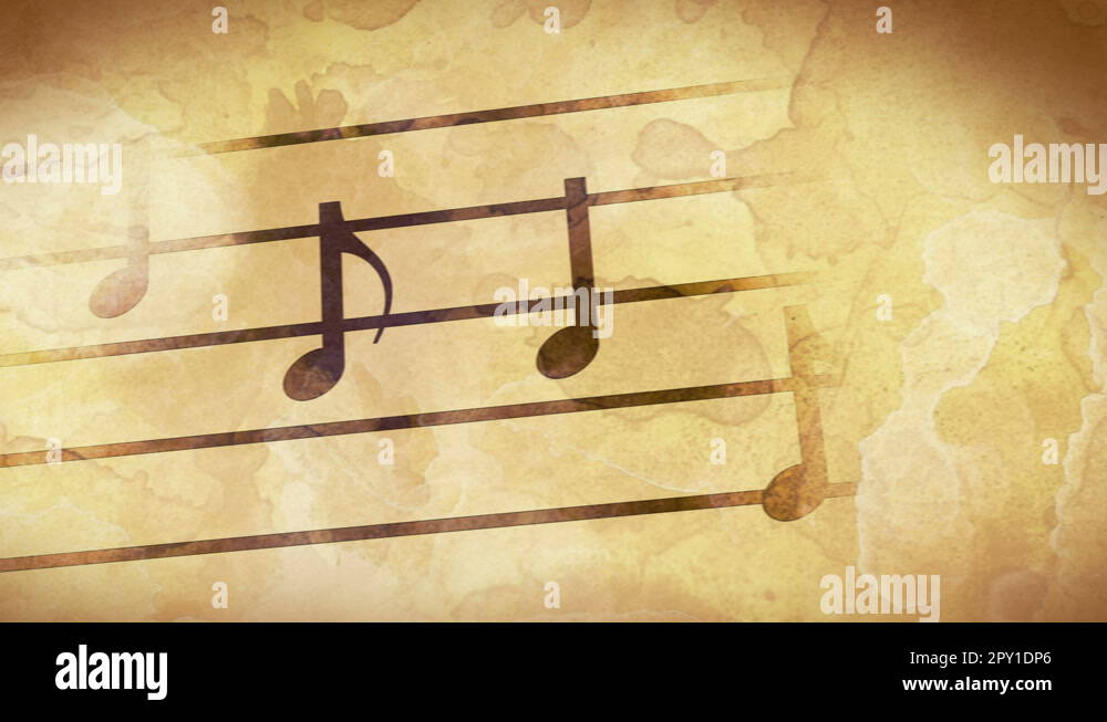 Sheet music notes on old Stock Videos & Footage - HD and 4K Video Clips ...