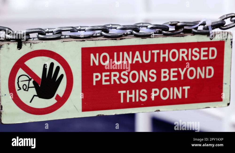 No permitted sign Stock Videos & Footage - HD and 4K Video Clips - Alamy