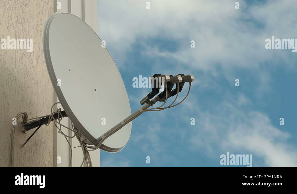 Satellite television dish Stock Videos & Footage - HD and 4K Video ...