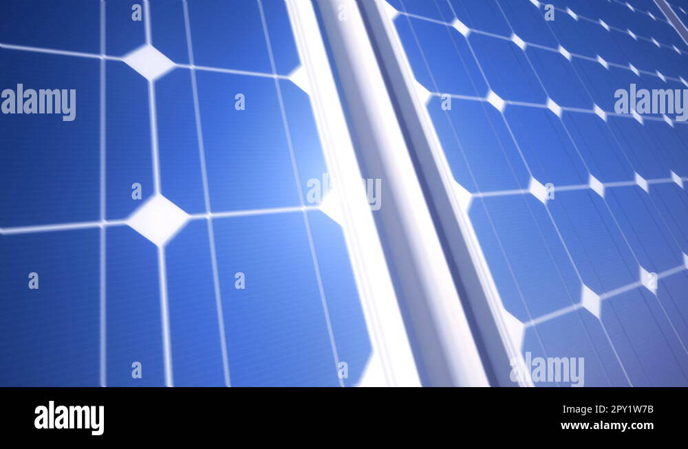 Solar sustainable energy panels Photovoltaic renewable power supply ...