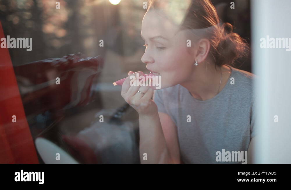 Lips window Stock Videos & Footage - HD and 4K Video Clips - Alamy