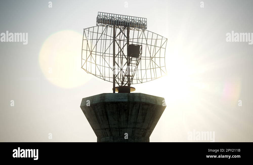 Airport radar. Aerospace aviation travel background Stock Video Footage ...