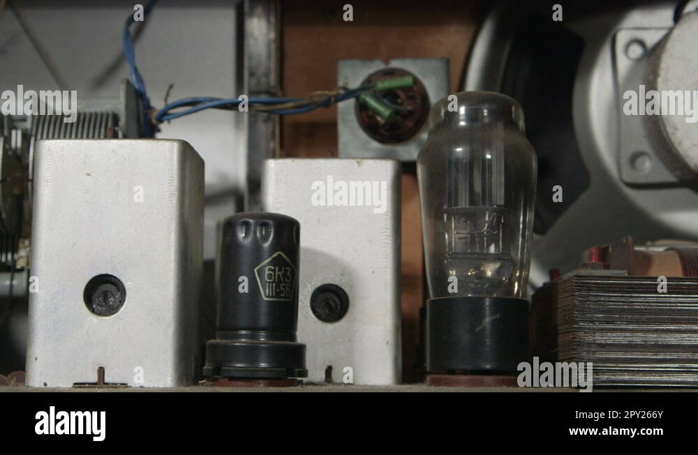 Vintage radio receiver inside Stock Videos & Footage - HD and 4K Video ...