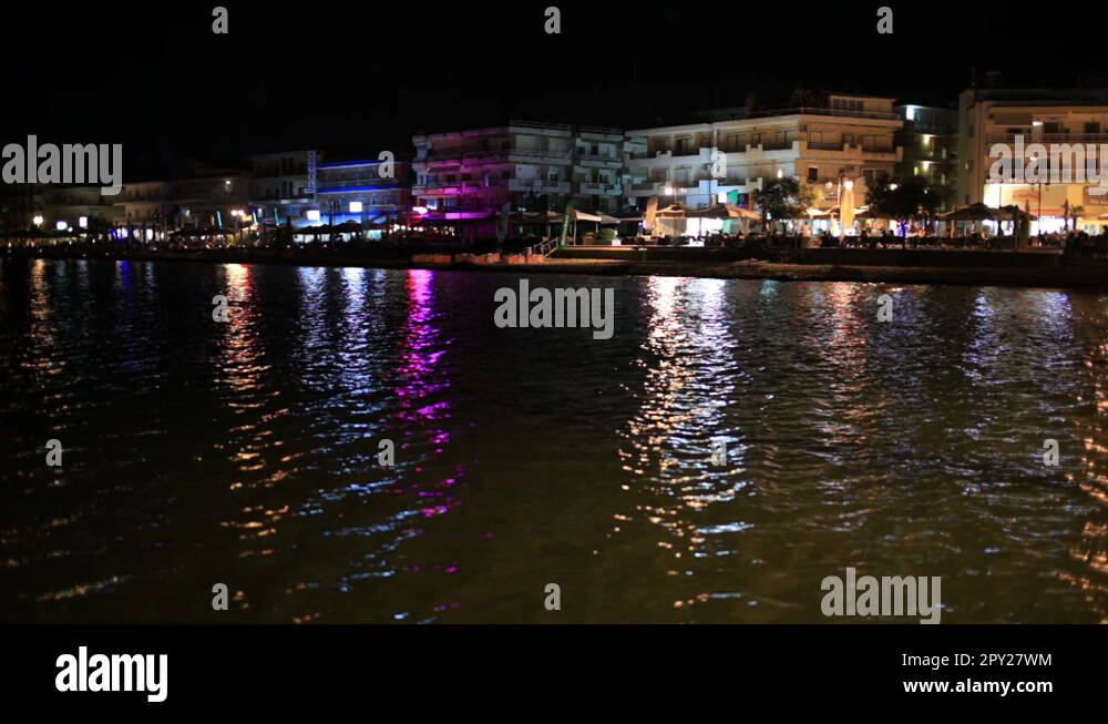 Illuminated waterfront buildings Stock Videos & Footage - HD and 4K ...