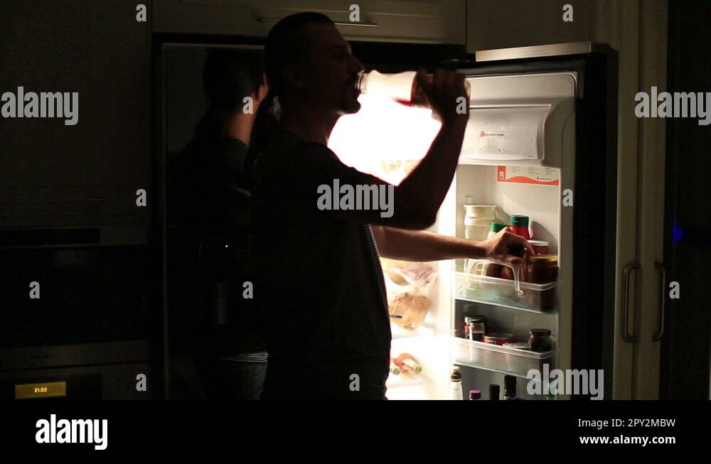 Man opening refrigerator Stock Videos & Footage - HD and 4K Video Clips ...