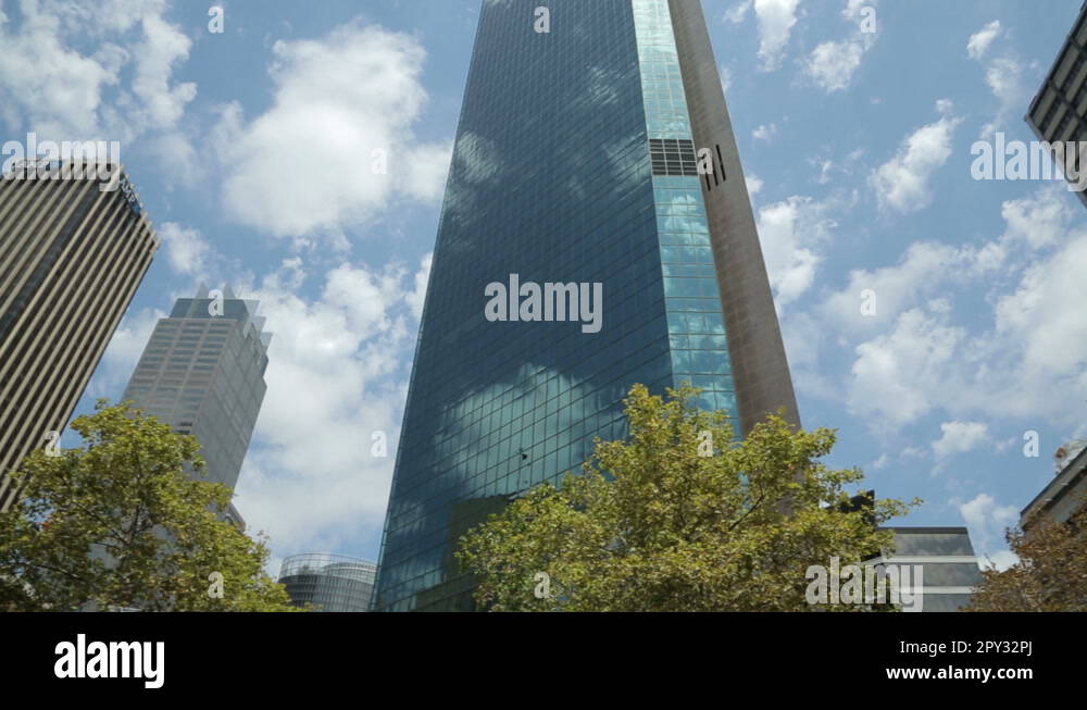 pan of tall office buildings, gateway plaza, sydney, australia Stock ...