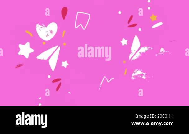 Thank You animated. colorful greeting animation Stock Video Footage - Alamy