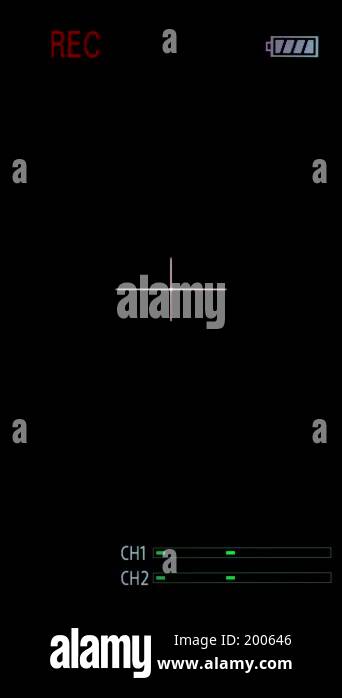 Camera recording screen overlay. Dslr camera frame viewfinder, screen ...