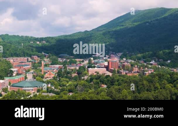 Boone, North Carolina. Historical American city architecture in ...