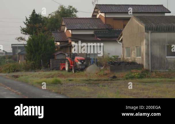 Traditional Japanese Farm in Kyushu, Japanese Countryside, Pan. High ...