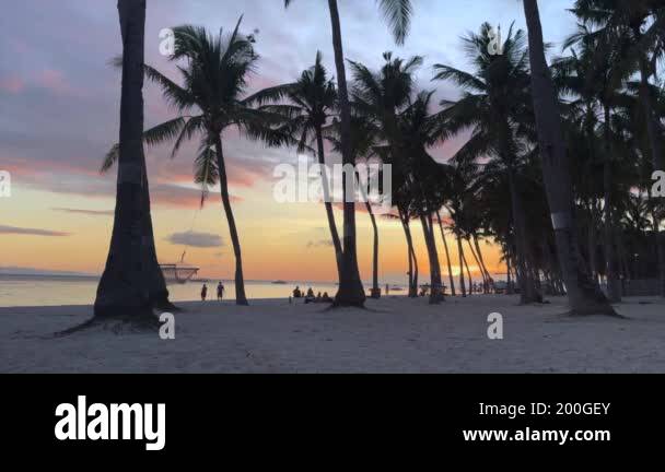 A breathtaking time-lapse capturing the beauty of a tropical beach ...