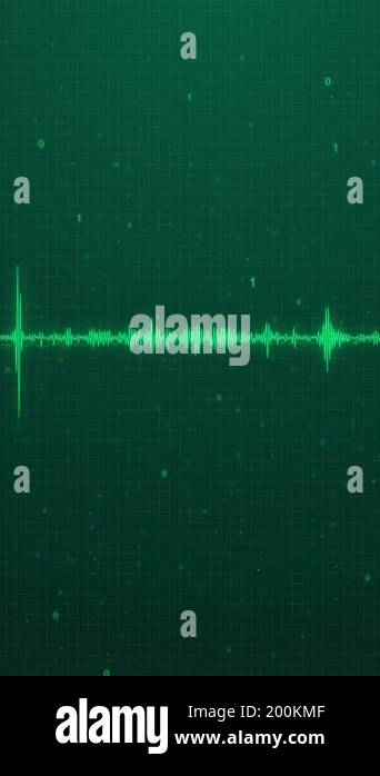 Animated Lines Audio Spectrum Music Visualizer, waveform equalizer ...