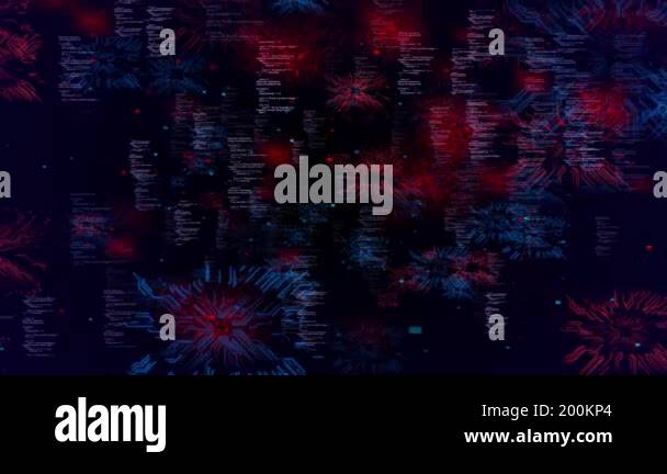 security breach abstract System hacked with distorted and glitch effect. Security breach with ...