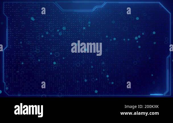 Futuristic Circuit board lines, futuristic technology concept. artificial intelligence, data ...