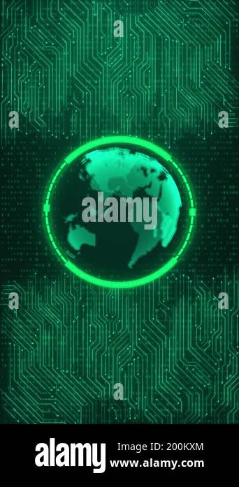 Global world network big data, digital clouds technology network ... Global world network big data, digital clouds technology network ...