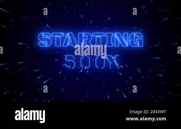 stream starting soon neon animated starting soon neon light meteor ...