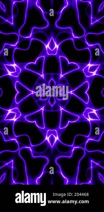 3D kaleidoscope mandala abstract background of trippy art psychedelic ...