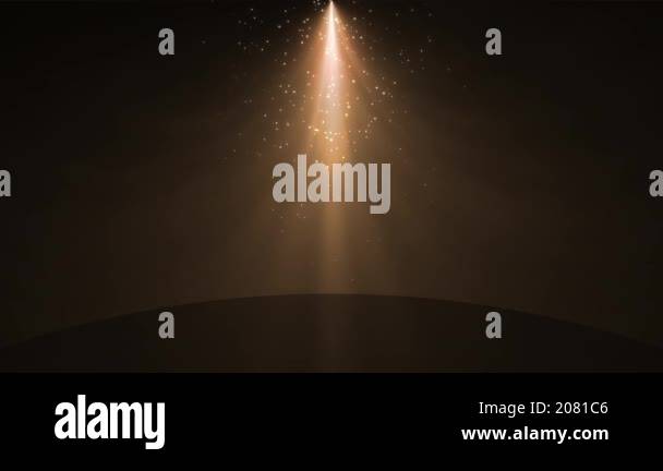 glowing golden lights falling , magic fantasy background animation ...