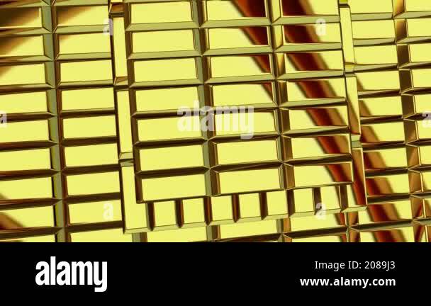 Gold Bars, Elite Background, Reflection, Exclusive, Unique Design Stock ...