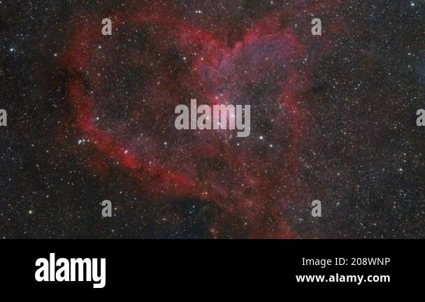 Cosmic journey through real space Nebula. Digital animation of my own ...