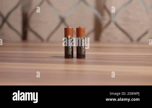 13.12.2024 - Batumi, Georgia. Duracell rechargeable AA batteries, safe ...