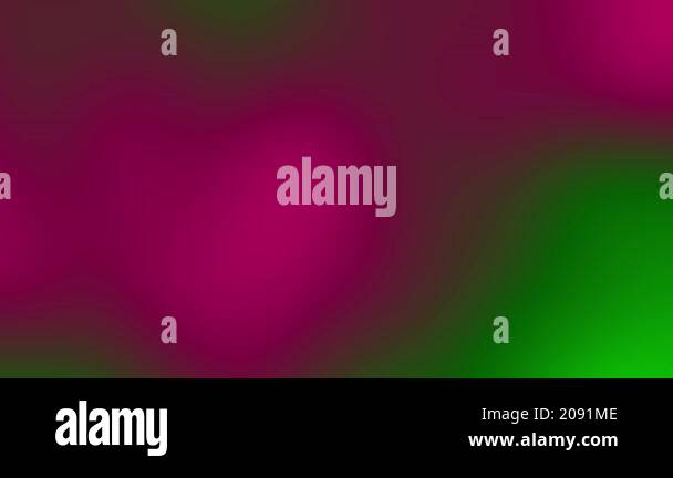 Pink green liquid gradient futuristic background animation smooth blend ...
