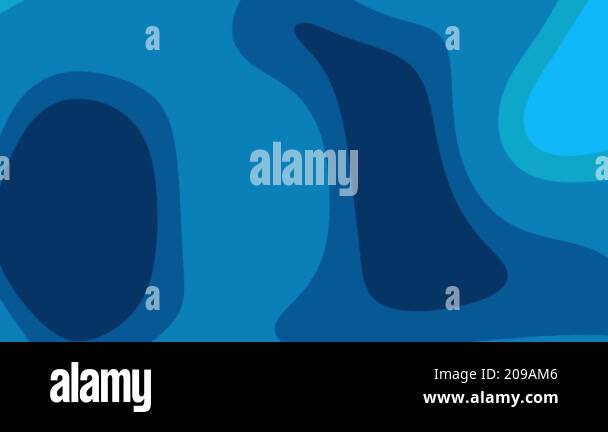 Abstract blue shapes layered for depth and texture, suitable for ...