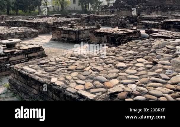 The Butkara Stupa is an important Buddhist stupa near Mingora Swat ...