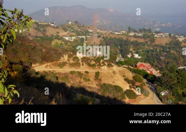 Los Angeles, California - December 5, 2024: Fluid panoramic view of the ...