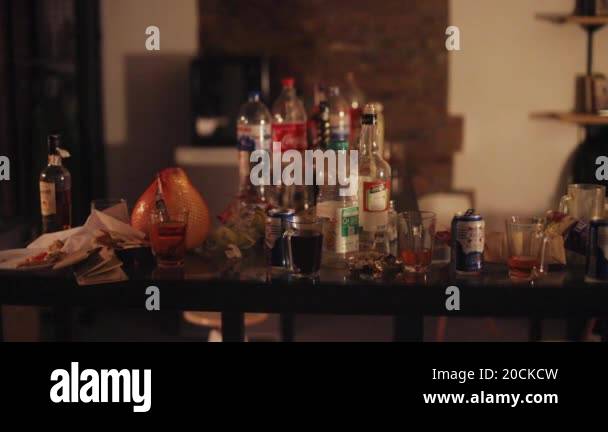 Party drinks on table house party Stock Videos & Footage - HD and 4K ...