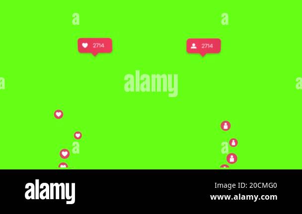 Social Media Counter. Social Media Icons with Animated Likes, Followers ...