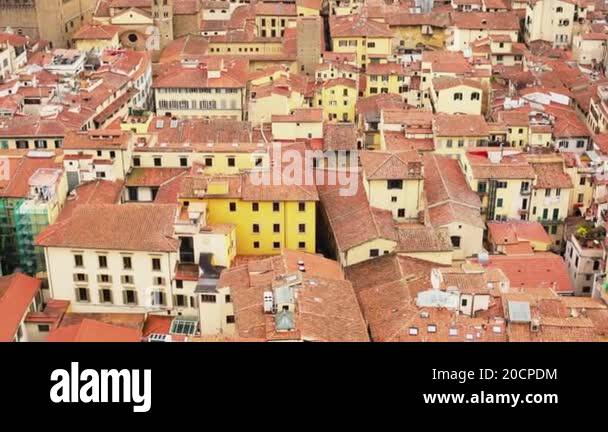 FLORENCE, ITALY - 4 APRIL 2017: Beautiful panoramic view Florence in ...