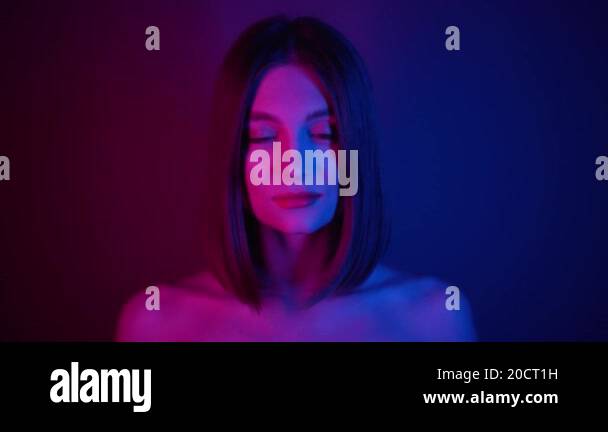 Future. Face Detection. Technological 3d Scanning. Biometric Facial ...