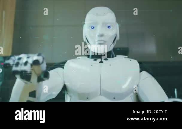 Robotic Humanoid Using Innovative Gadget with Transparent Holographic ...