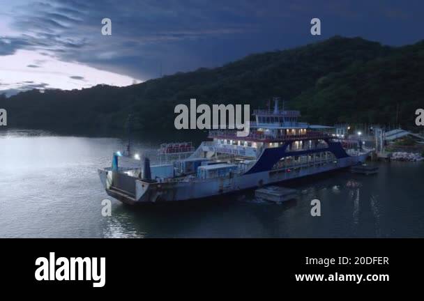 Paquera, Costa Rica - APRIL 19, 2024: A stunning aerial view of the ...