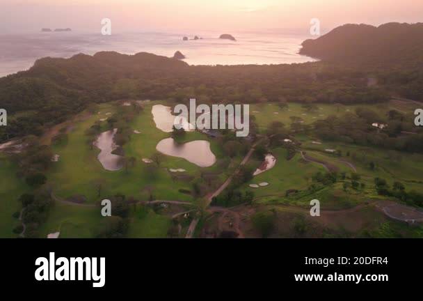 This stunning aerial footage beautifully captures the vibrant and lush ...