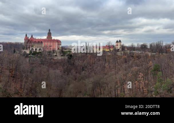 Ksiaz Castle in Poland. Poland's 3rd largest castle complex. Home of ...