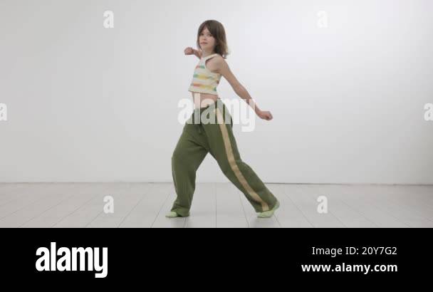 Young dancer demonstrates impressive musical moves in the studio ...