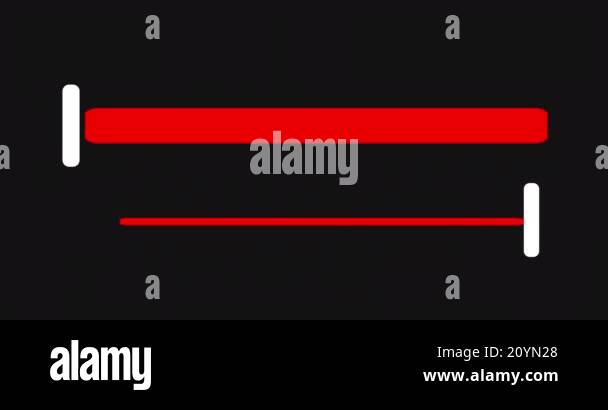 Lower Third animation in 4k - Alpha Channel. Modern design lower third ...