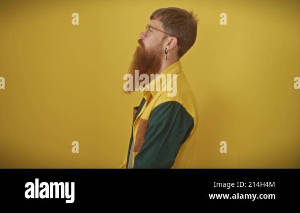 Young redhead chappie, a winning smile, natural pose and razor-sharp ...