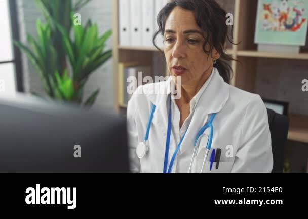 Stressed mature female doctor Stock Videos & Footage - HD and 4K Video ...