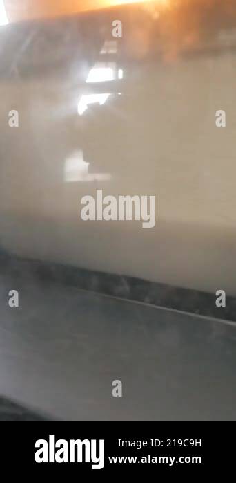 Vertical, Weaving of fabric on cars. Production of fabric from threads ...