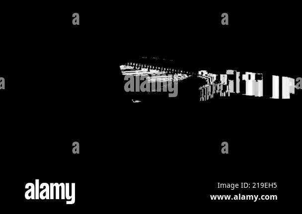 Analog Static Noise texture overlay lines. Horizontal stripes offset ...