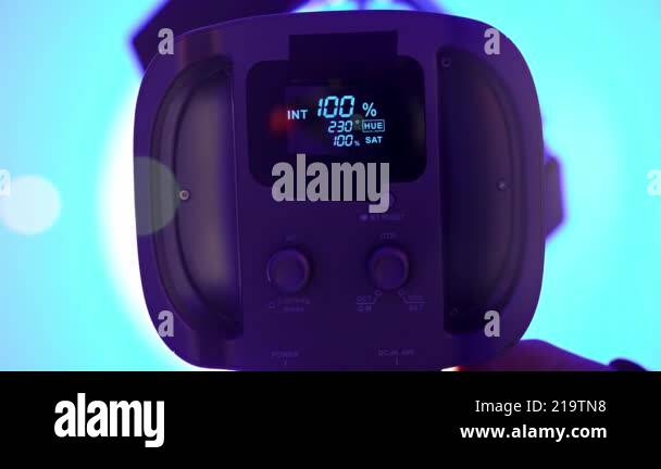 Equipment of a professional studio. Professional studio for photo and ...