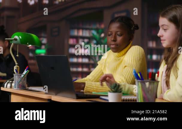 Pupils in a library Stock Videos & Footage - HD and 4K Video Clips - Alamy