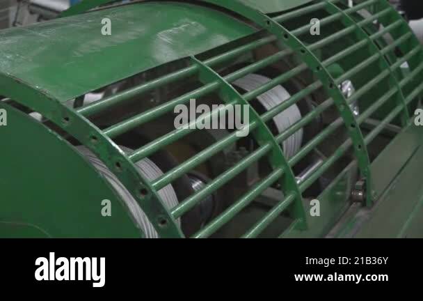 Industrial production of thread and rope and the process of winding ...