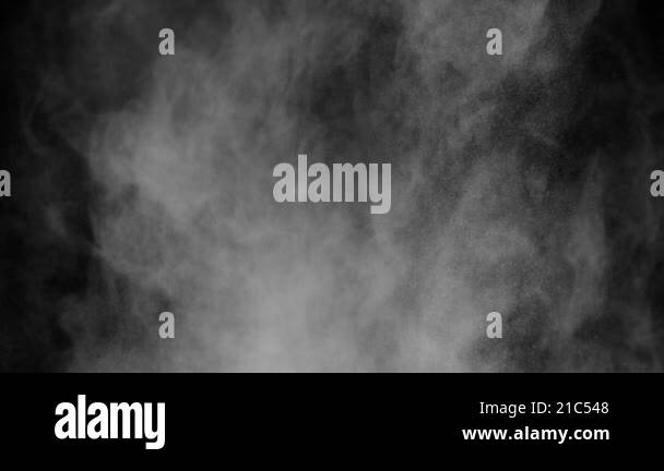 Super Slow Motion Shot of Powder Explosion Isolated on Black Background ...