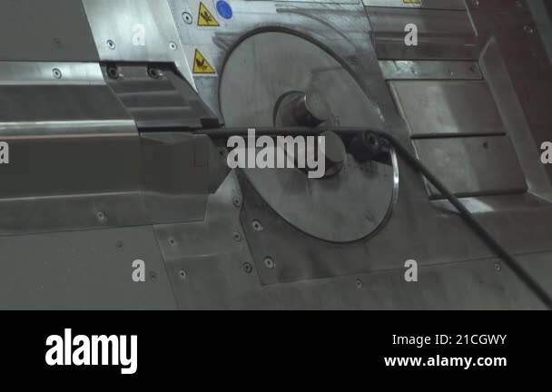 Specialized machine for reinforcement. Rebar bending machine or ...