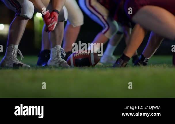 American Football Championship Start Teams. Professional Players ...