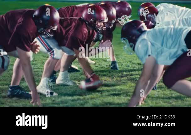 American Football Championship Start Teams. Professional Players ...